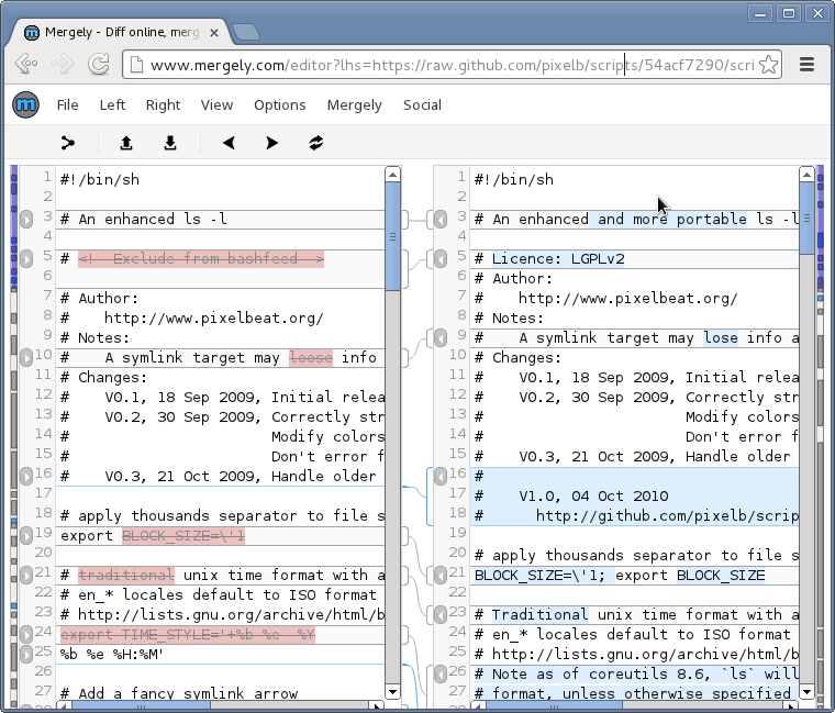 Side by Side file comparison tools Side by Side file comparison tools